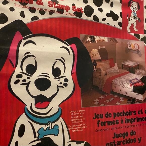 Disney | Wall Decor | Disney 2 Dalmatians 60036 Little Dipper Stencil ...